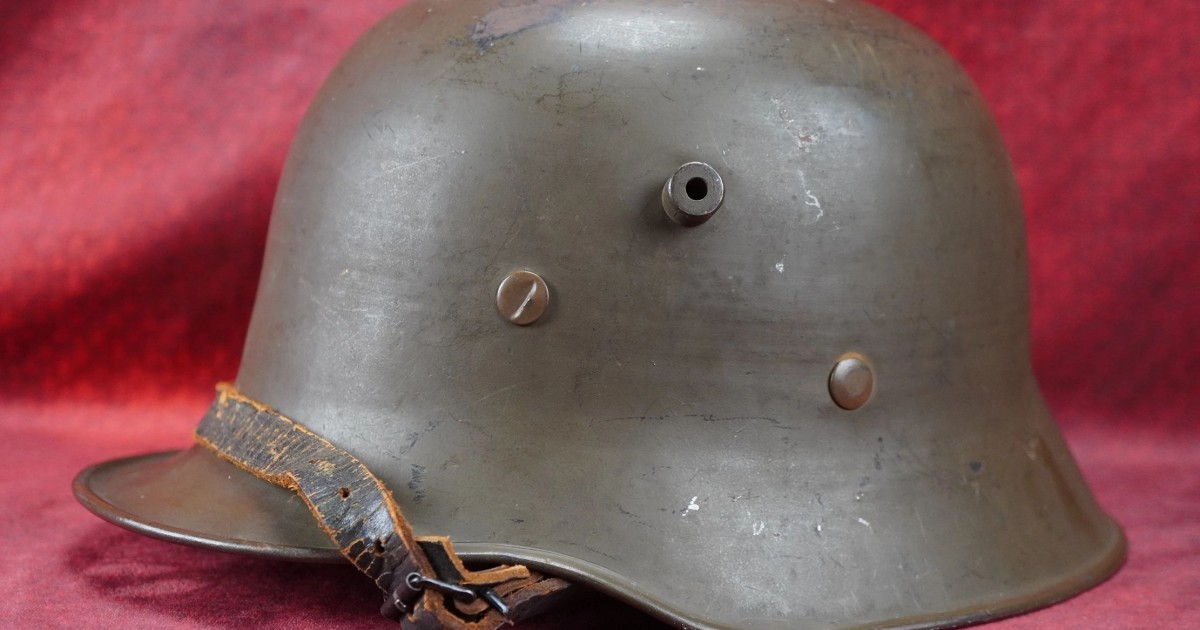 Comercially Produced Weimar Era Lightweight Himmler Style Helmet