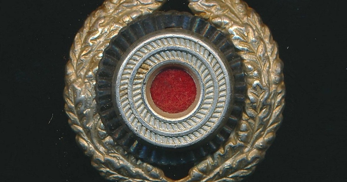 German Reichspost Visor Cap Cockade