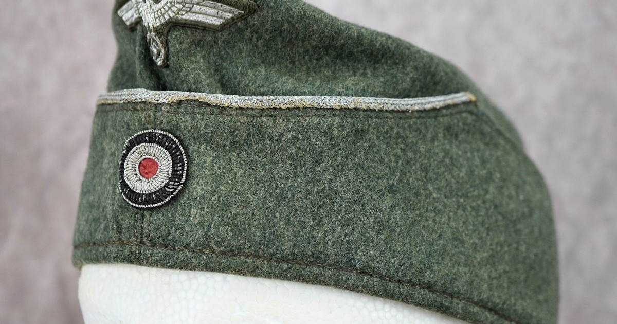 M38 Heer Officer Overseas Cap