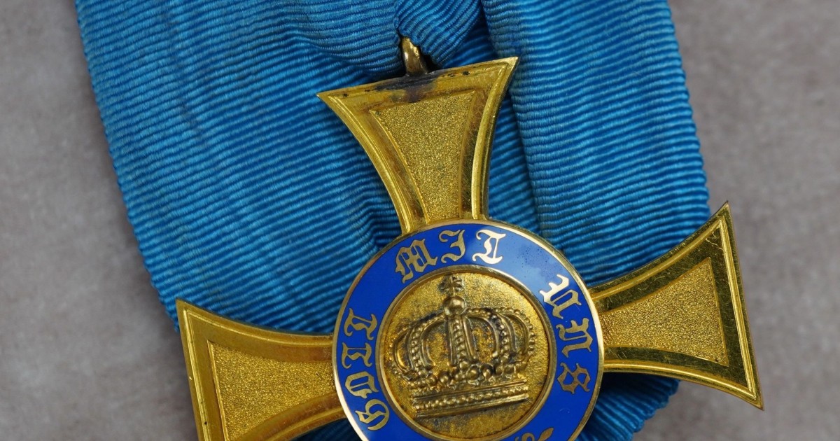 Parade Mounted Prussian Order of the Crown 4th Class