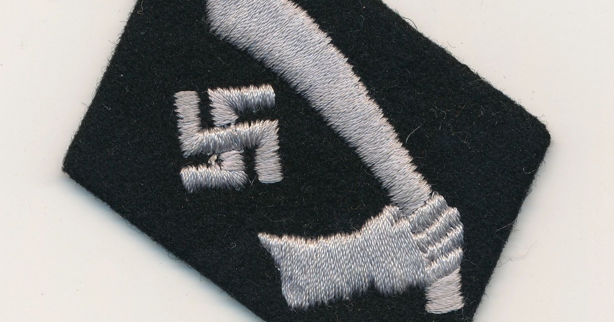 SOLD - 13th SS Handschar division collar tab