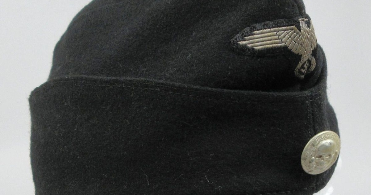 SOLD - 2nd pattern SS Panzer cap