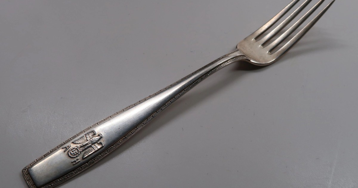 SOLD - Adolf Hitler formal pattern dessert fork