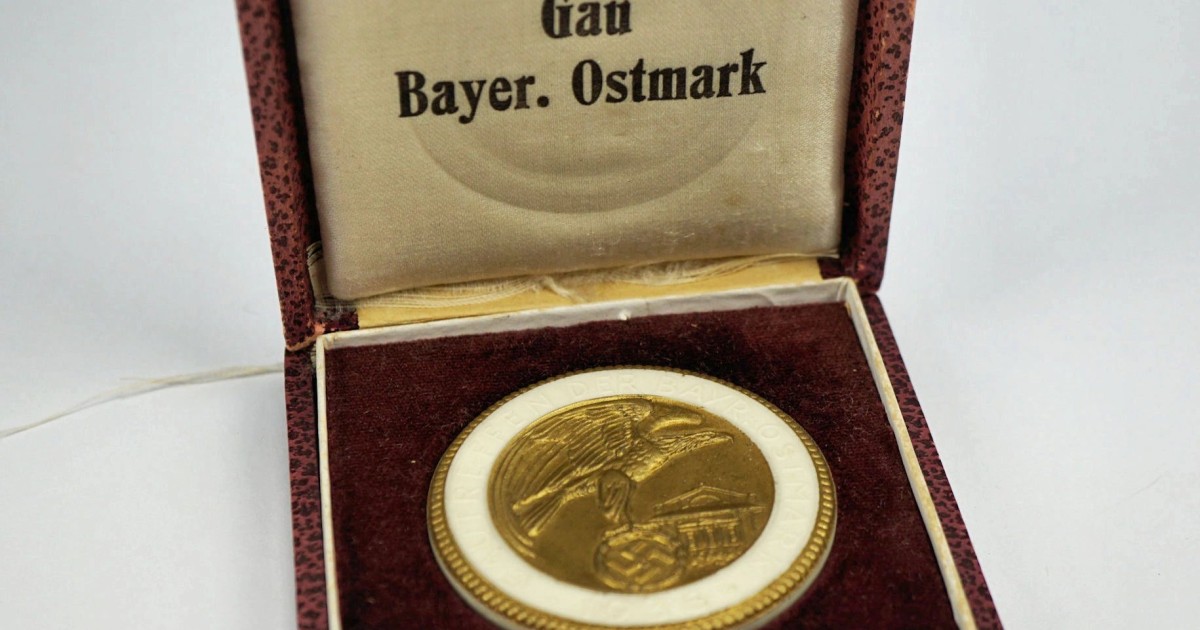 SOLD - Pole Mounted & Double Sided NSDAP Flag