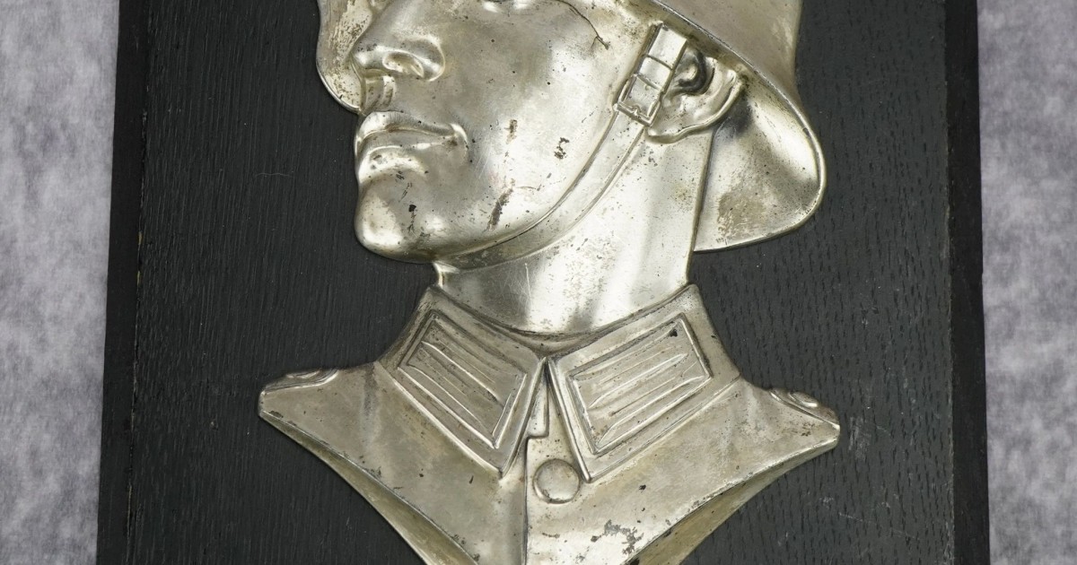 SOLD - Heer Soldier Wall Plaque