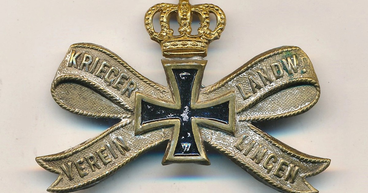 SOLD - Imperial Iron Cross Themed Brooch