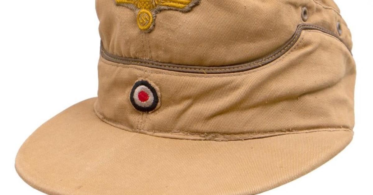 SOLD - Kriegsmarine Officer Tropical M40 Cap