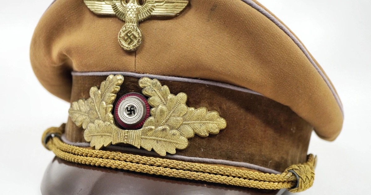 SOLD - Ortsgruppe Level NSDAP Official Visor Cap