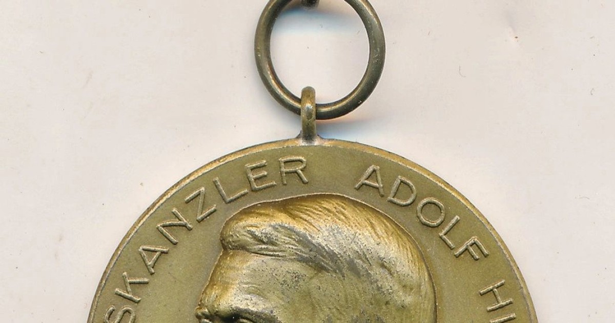 SOLD - RARE Adolf Hitler Shooting Competition 1933 Medal