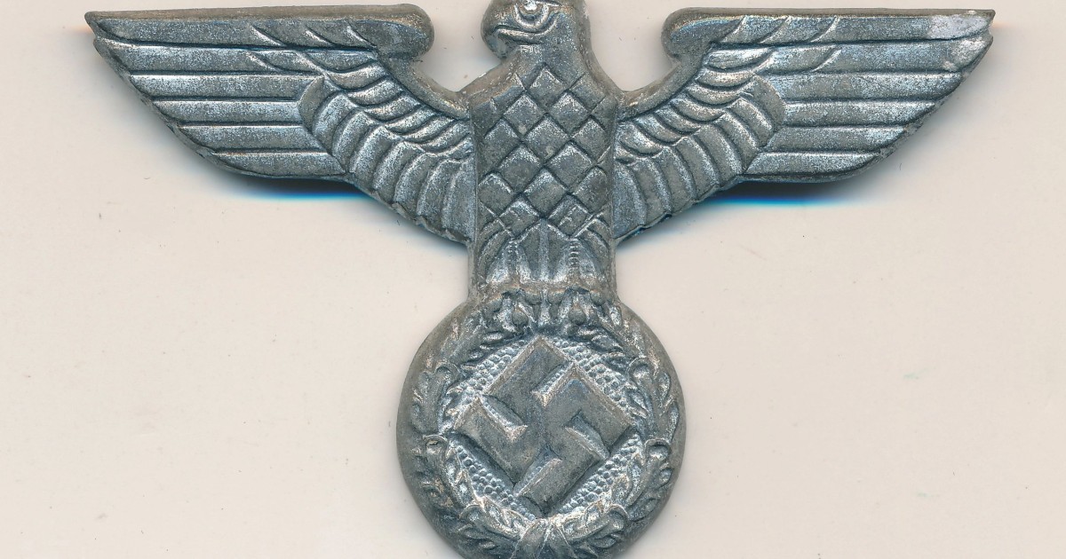 SOLD - RZM Produced political cap eagle insignia