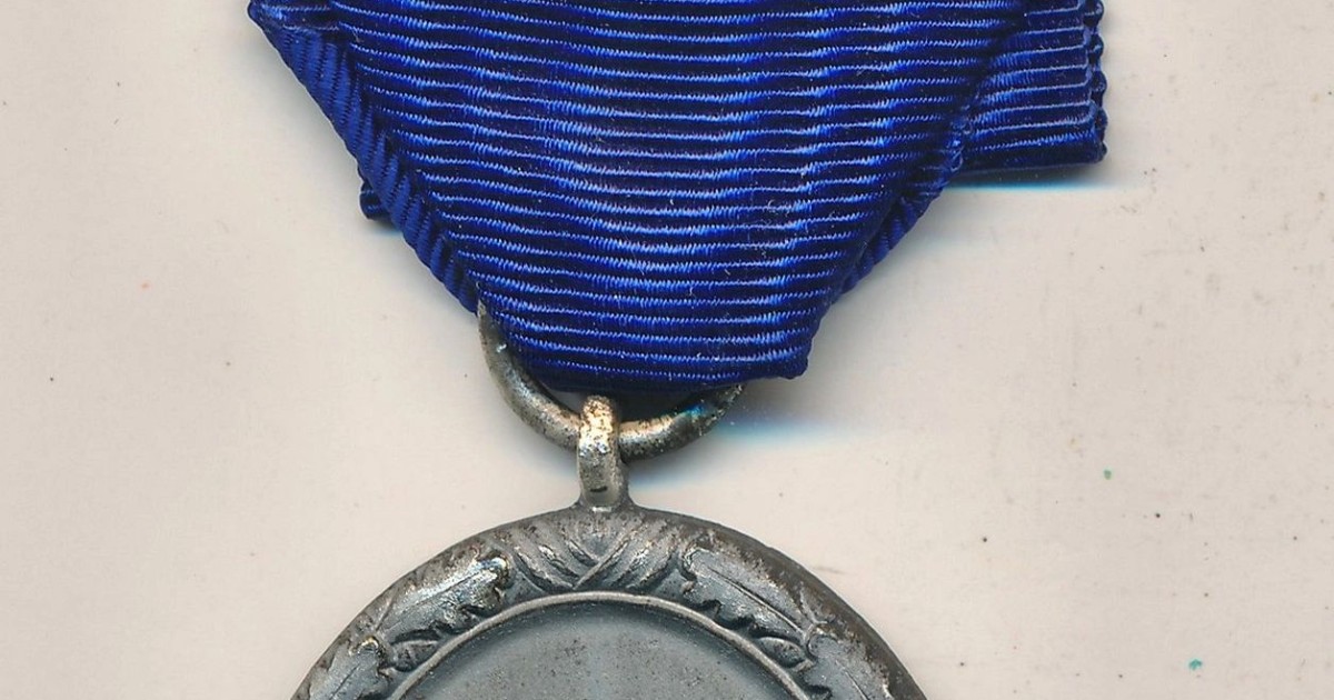 SOLD - Silver RAD Service Medal