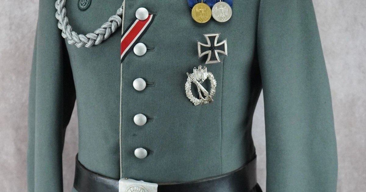 SOLD - Unit Marked Heer Infantry Regiment 468 Feldwebel Waffenrock