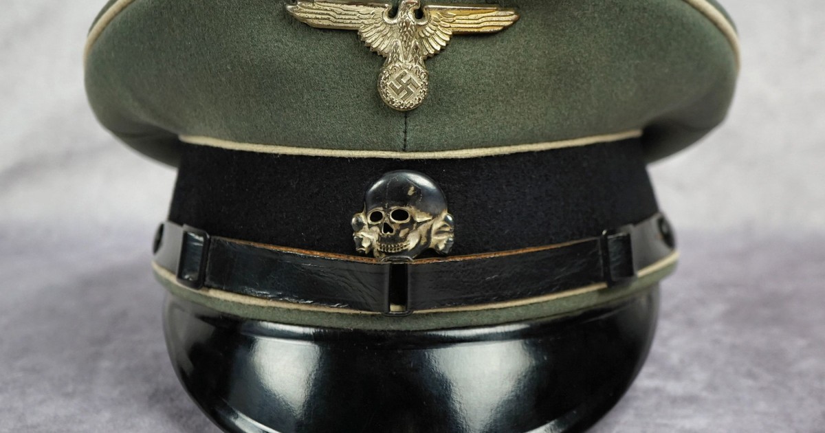 SOLD - Waffen-SS EM/NCO Visor Cap