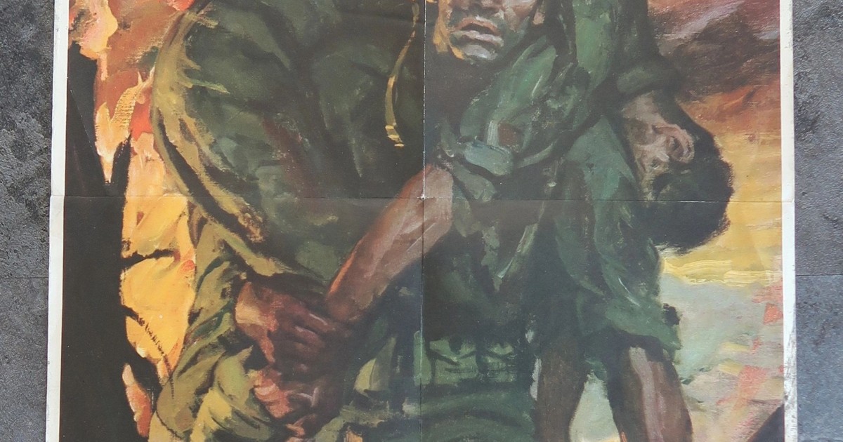 SOLD - We Caught Hell- Someone Must Have Talked! Poster