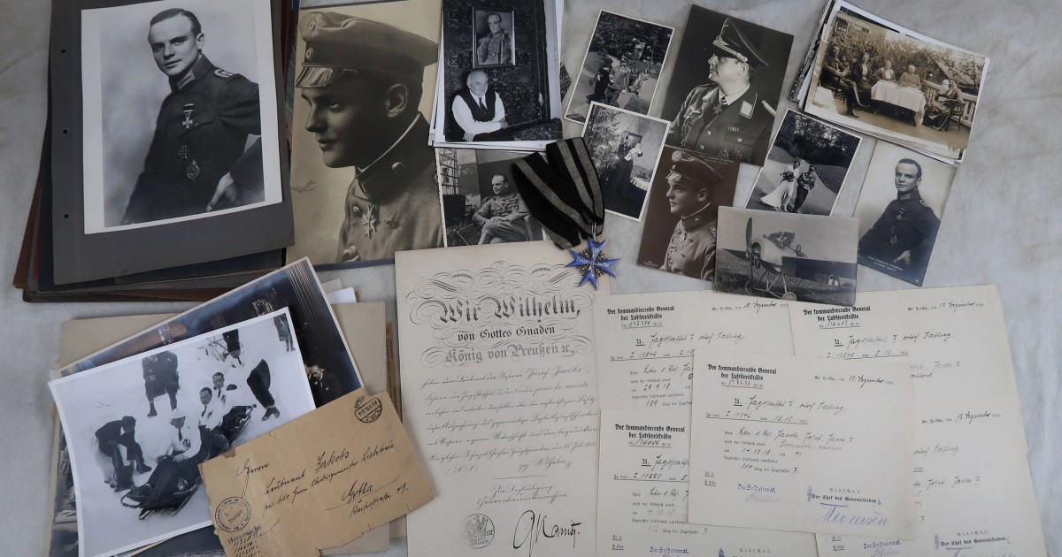 WW1 Pour le Mérite grouping to famed Ace Josef Jacobs