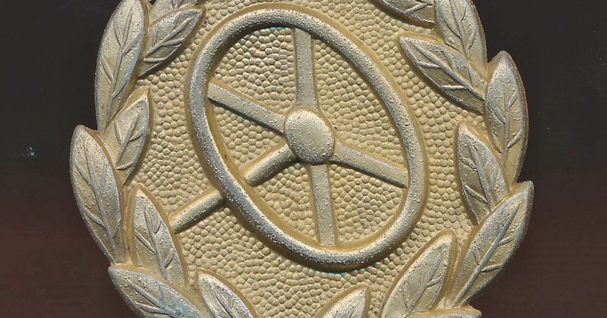 Wehrmacht Drivers Proficiency Badge in Bronze