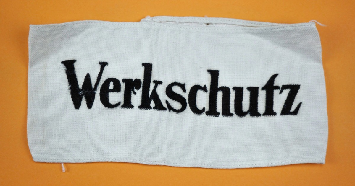 Werkschutz Armband