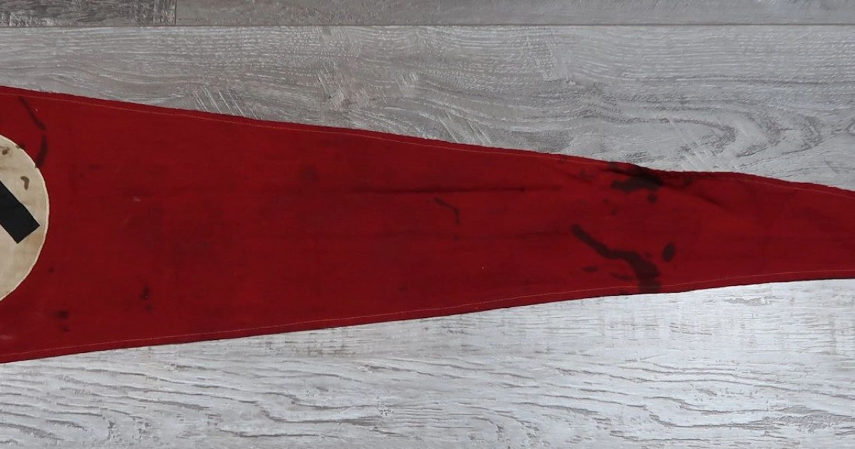 Double Sided NSDAP Pennant