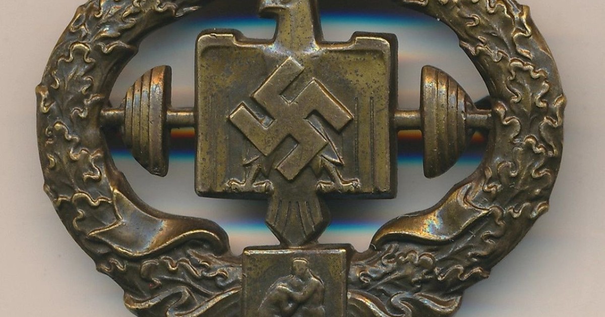 NSRL Heavy Athletics Badge in Bronze