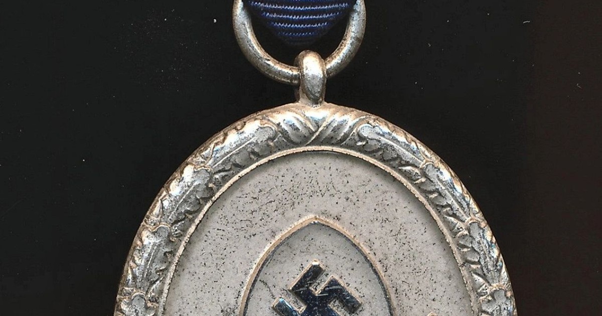 SOLD - Silver RAD Service Medal