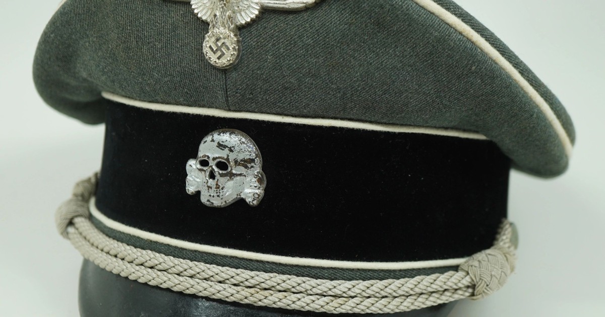 Waffen-SS Officer's Visor Cap