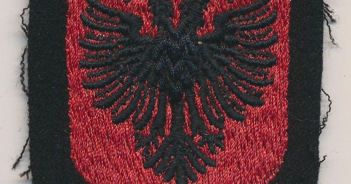 Albanian SS Volunteer Sleeve Shield