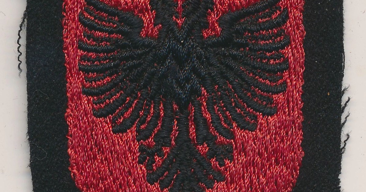 Albanian SS Volunteer Sleeve Shield