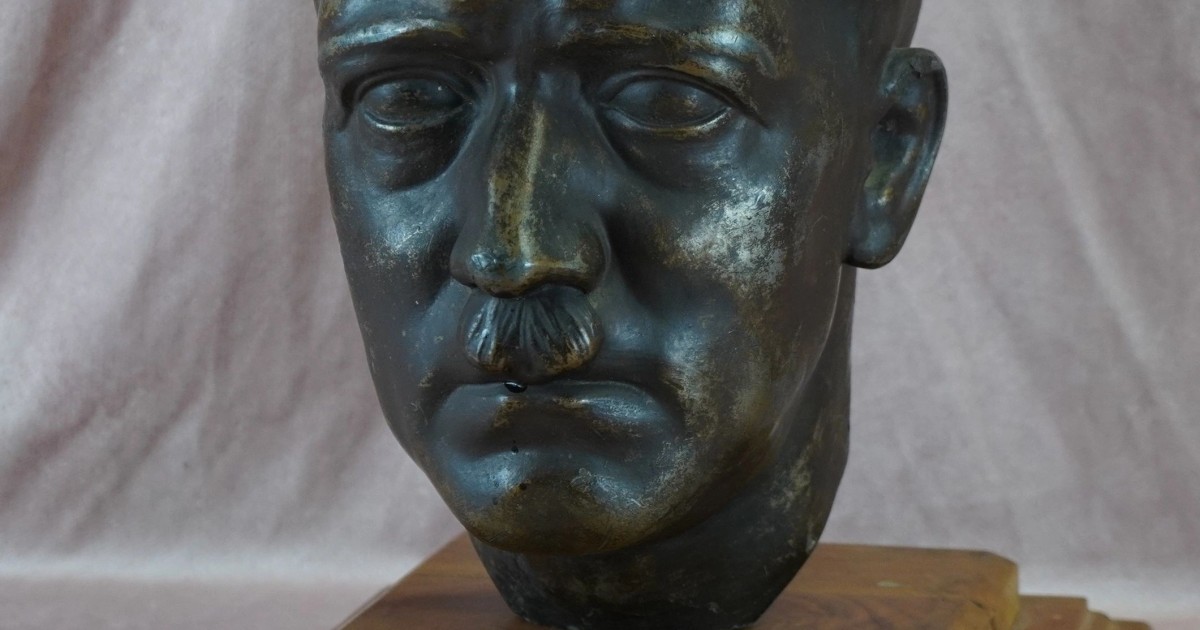 Bust of Adolf Hitler by T.H. Linz w/ Base