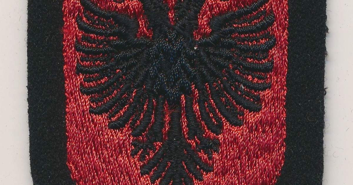 SOLD - Albanian SS Volunteer Sleeve Shield